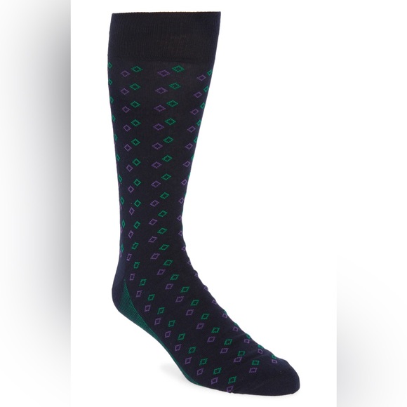 Nordstrom | Underwear & Socks | Nordstrom Diamond Pattern Dress Socks | Poshmark